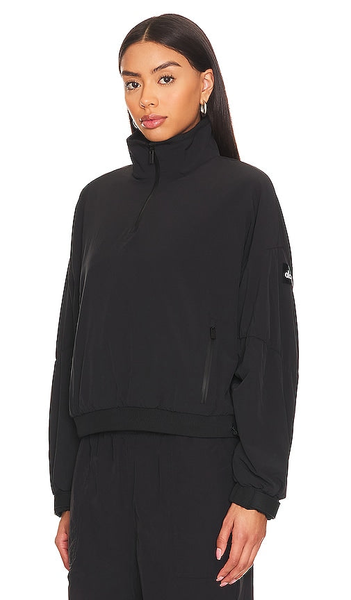 alo Elevation Cropped Jacket in Black – BlackSkinny