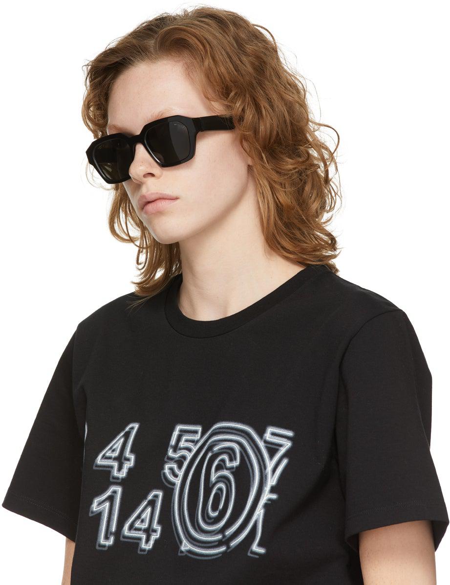 Maison Margiela Black Mykita Edition MMRAW019 Square Maison Margiela Black Mykita Edition MMRAW019 Square