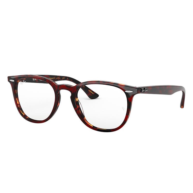 Ray-Ban RB7159 Transparent Red – BlackSkinny
